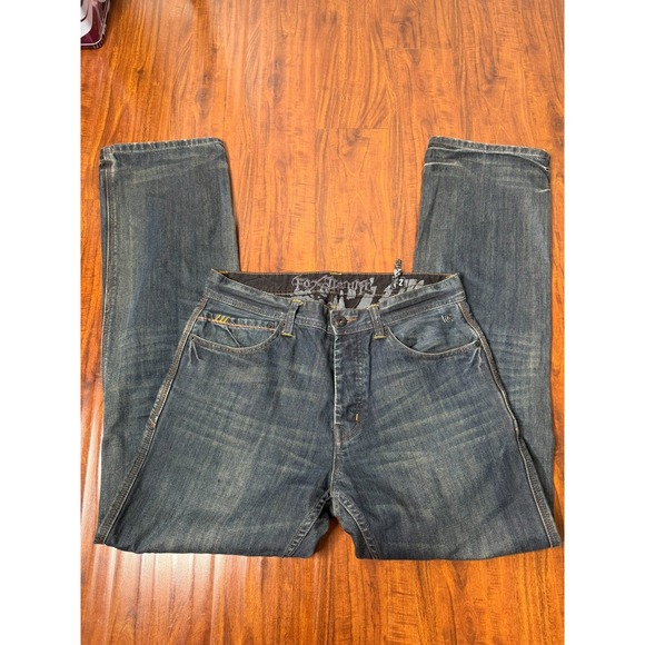 Fox | Jeans | Y2k Fox Racing Jeans Mens 32 Black Denim Relaxed Fit ...